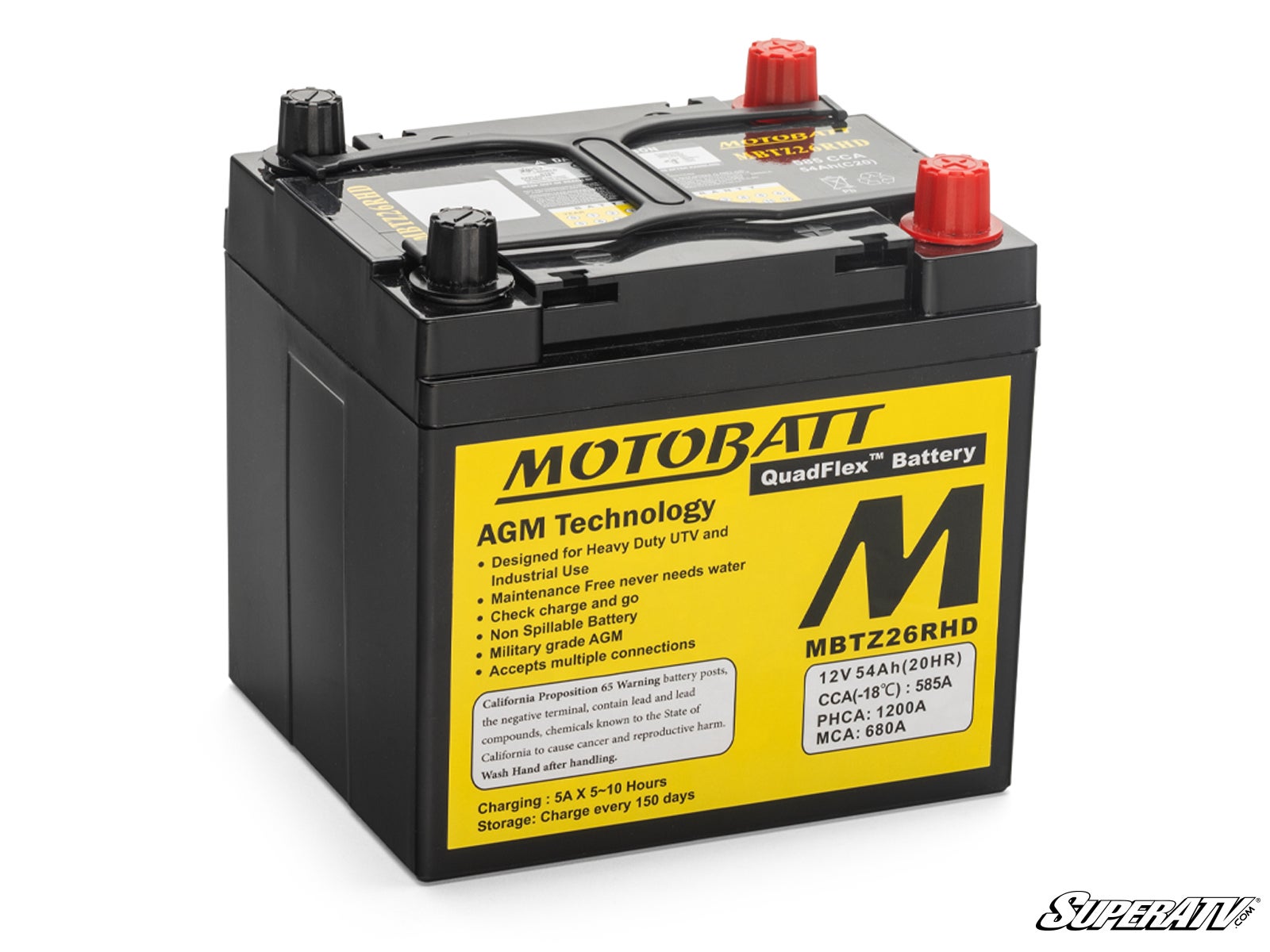 Polaris Ranger Motobatt Battery Replacement – Steel Steeds