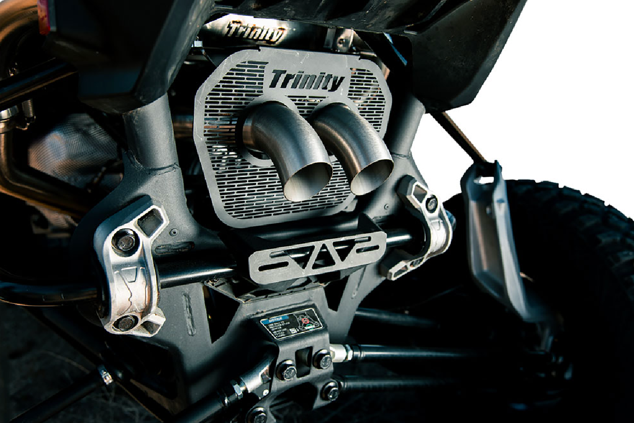 Trinity Racing Maverick R Slip On Exhaust – Steel Steeds